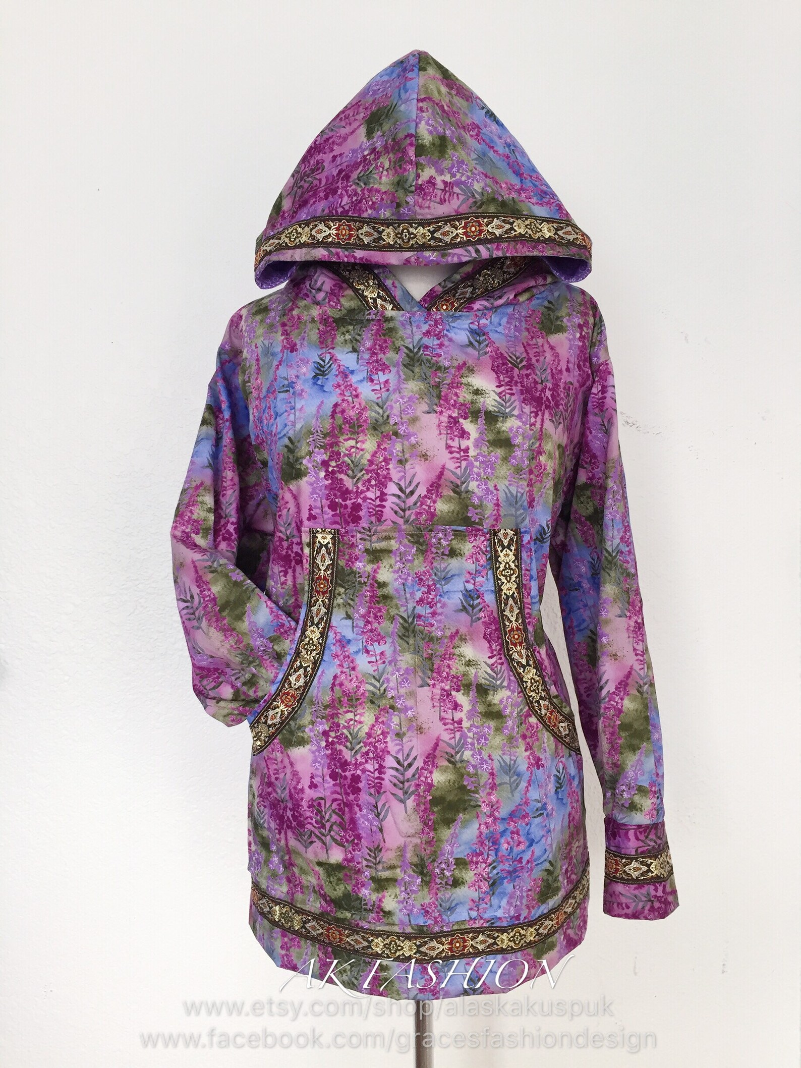 Kuspuk Fireweed Kuspuk Women Kuspuk | Etsy