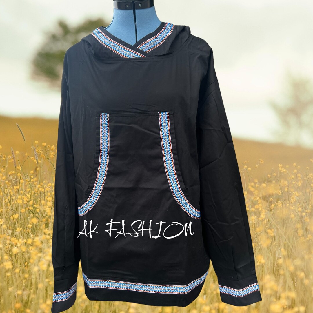 Men's Kuspuk Jacket Kuspuk Black Kuspuk - Etsy