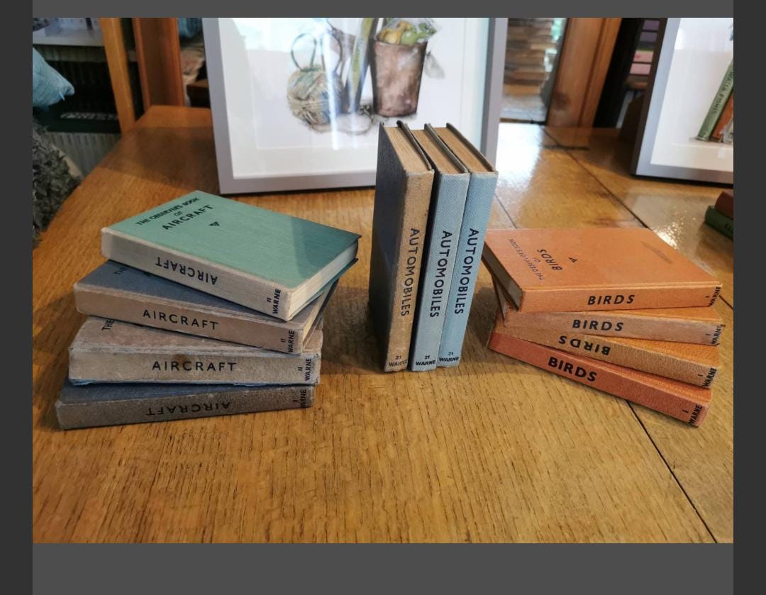 N - Z Shabbier Than Chic Observer's Books 1940-1970 by Frederick Warne ...
