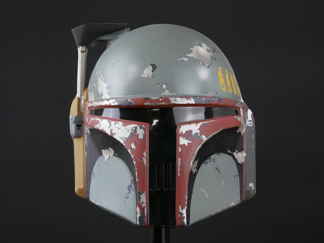 Boba Fett Halloween Mask Repaint - Etsy