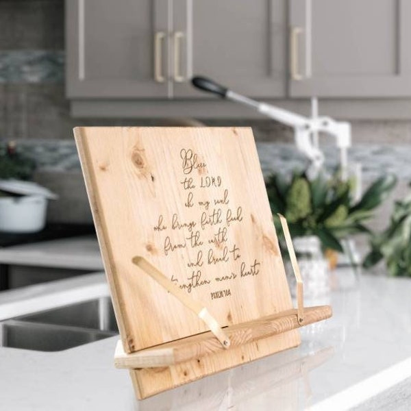 Cook Book Stand - Etsy