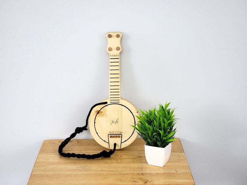 Personalized Sensory Toy Banjo for Toddlers Customized Preschool ...