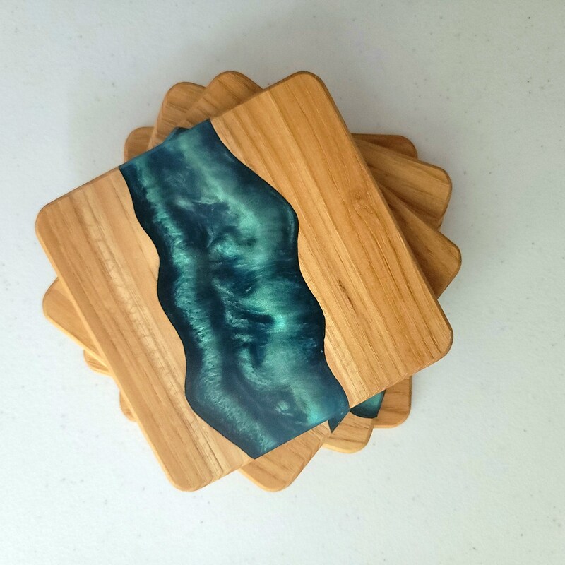 River Coasters - Etsy