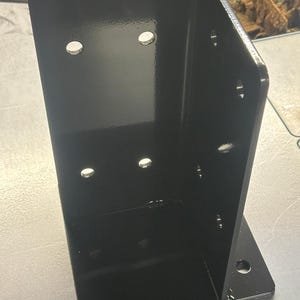 True 4x4 Corner Post Bracket With Bottom (4" X 4" Actual) – Heavy-duty ...