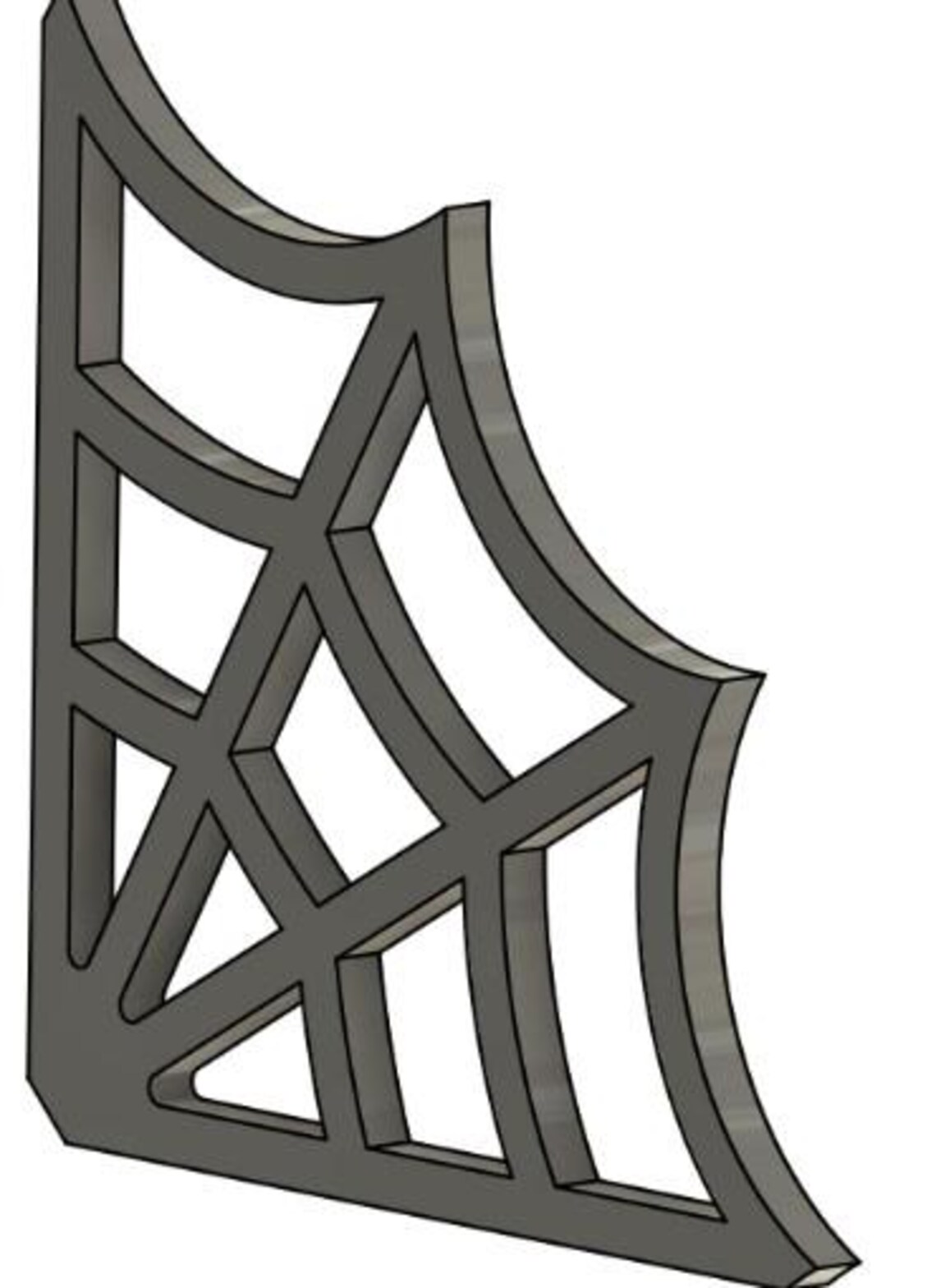 4-pack, 3" Spider Web Gusset, 90degree, 1/4" Steel Weld Bracket - Etsy