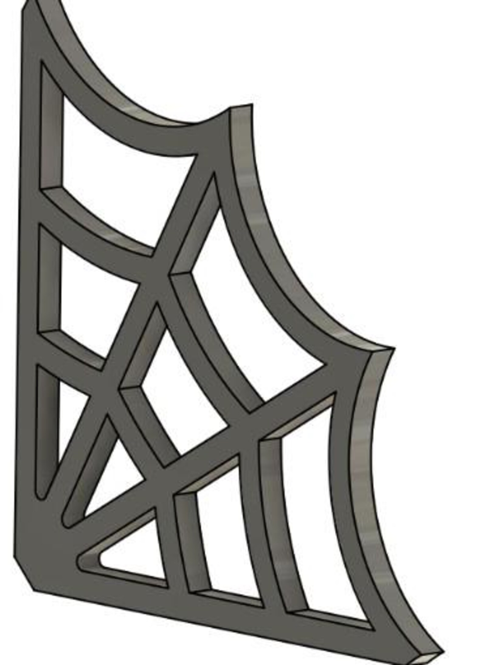 4-pack, 3" Spider Web Gusset, 90degree, 1/4" Steel Weld Bracket - Etsy