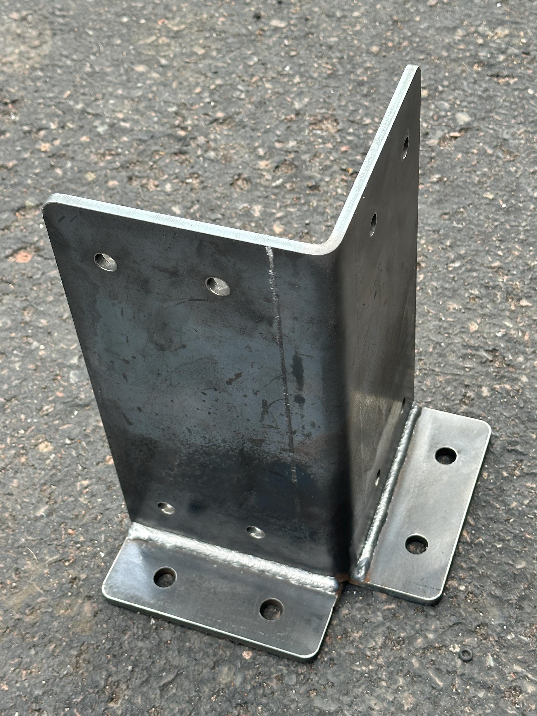 6x6 Corner Post Mount Bracket 1/4 Thick - Etsy