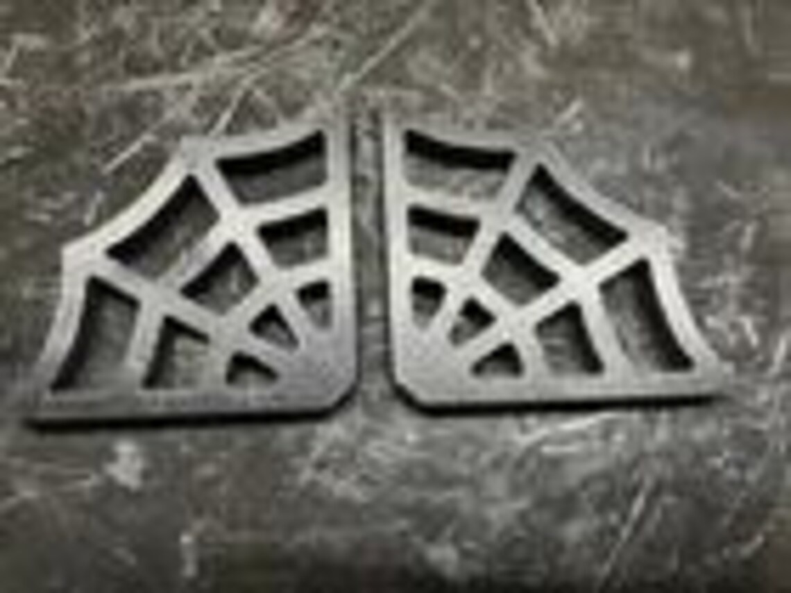 4-pack, 3" Spider Web Gusset, 90degree, 1/4" Steel Weld Bracket - Etsy