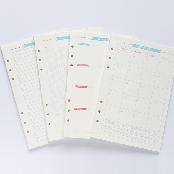 Planner Refill - Etsy