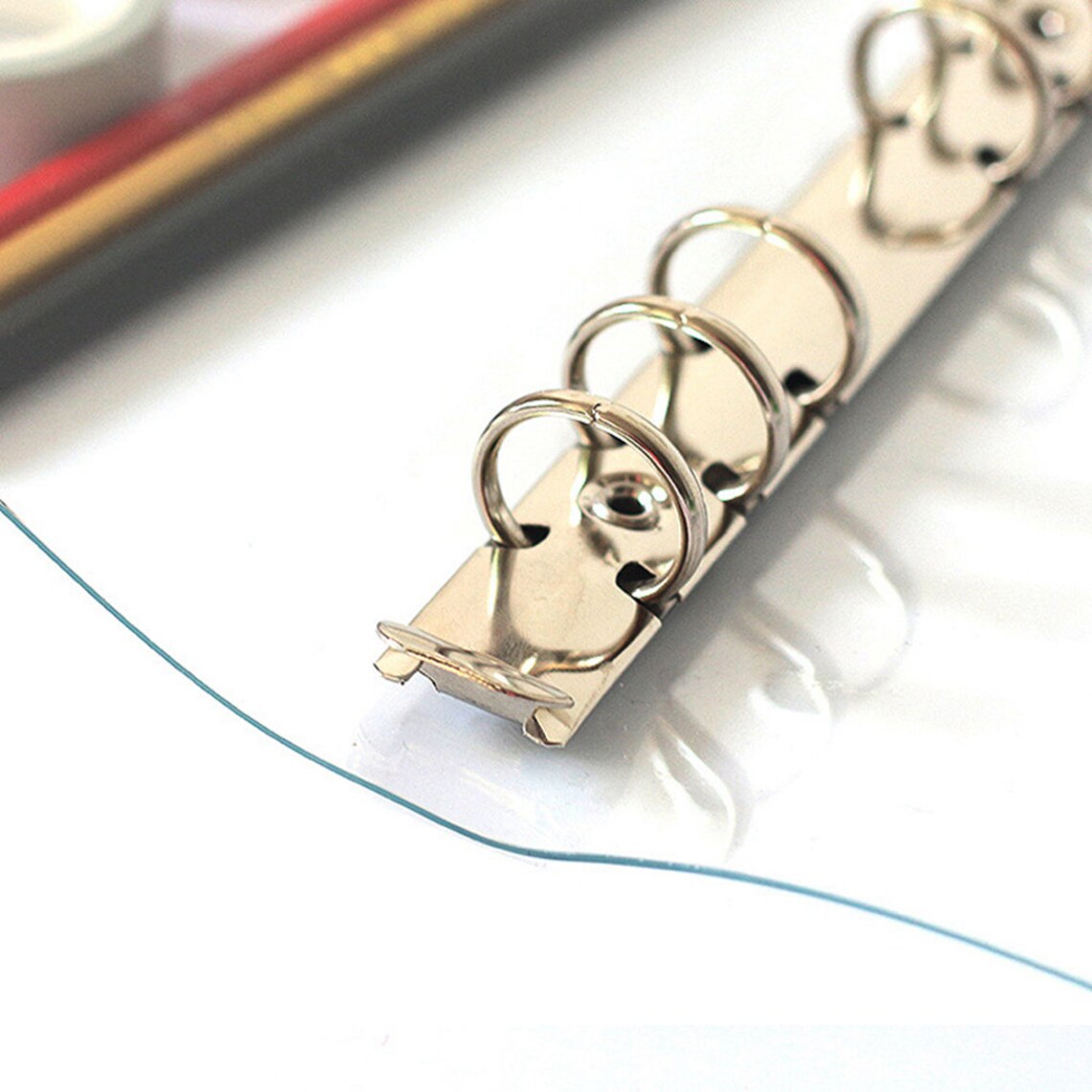 Clear A5 Binder 6 Ring A6 Binder Planner Journal Cover With | Etsy