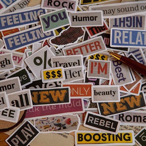 Magazine Letter Cutouts - Etsy