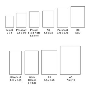 Clear A5 Notebook Cover, Planner Cover, A6 Journal Cover, Transparent ...