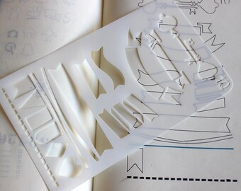 Note Stencil /journal Stencil /notebook Stencil/ Life is Stage - Etsy