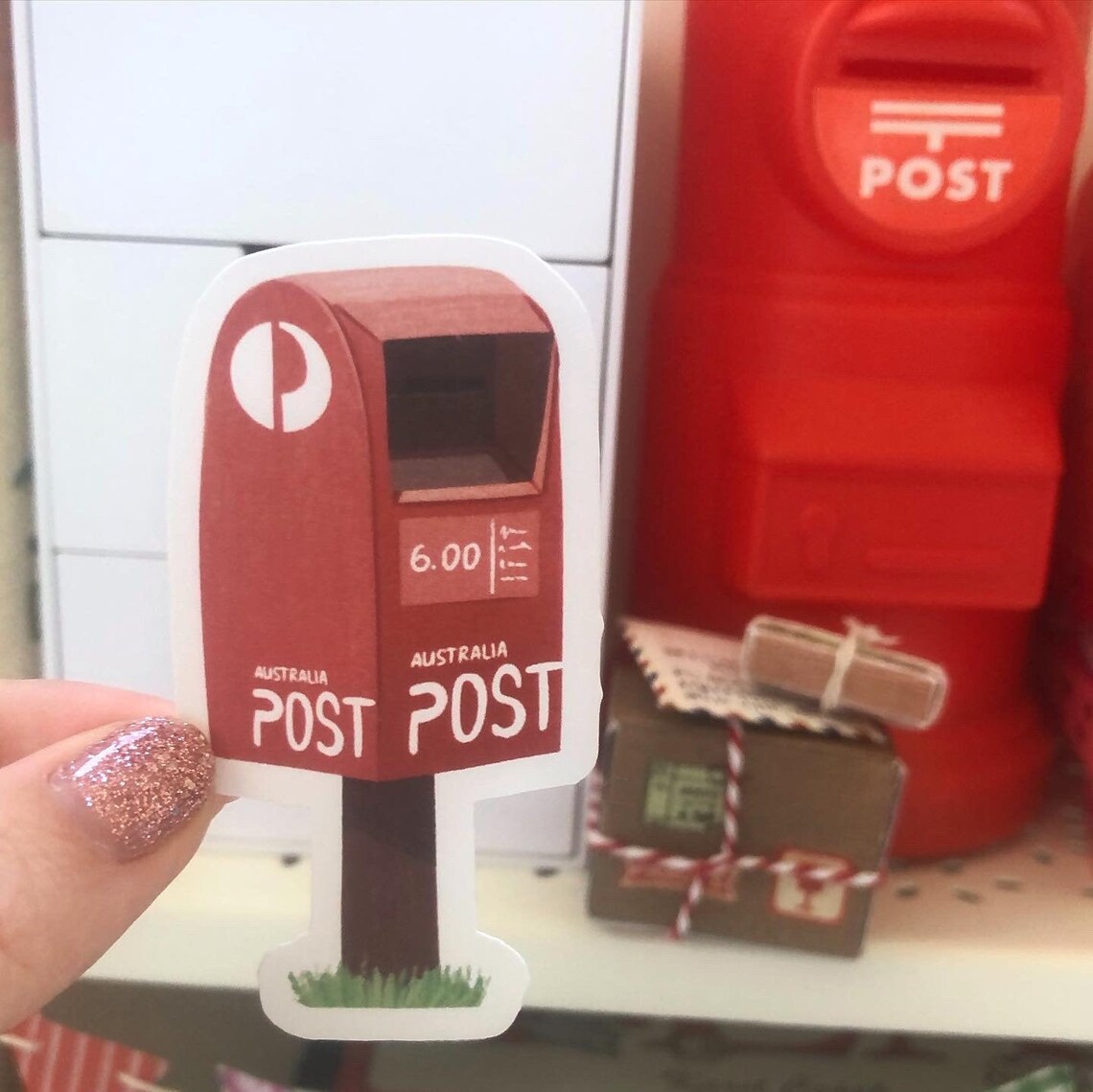 Australian Post Box Sticker | Etsy