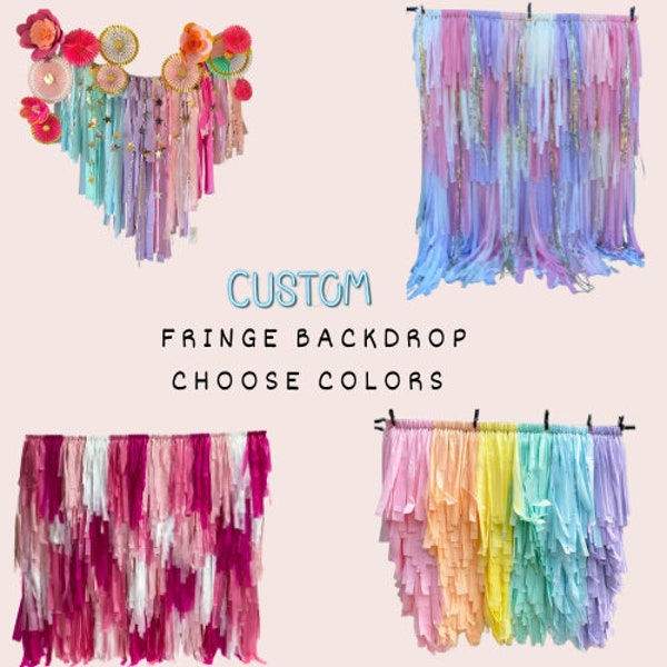 Fringe Backdrop - Etsy