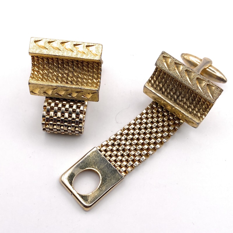 Chain Cufflinks - Etsy