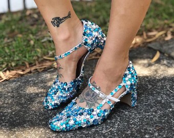 Mermaid heels | Etsy