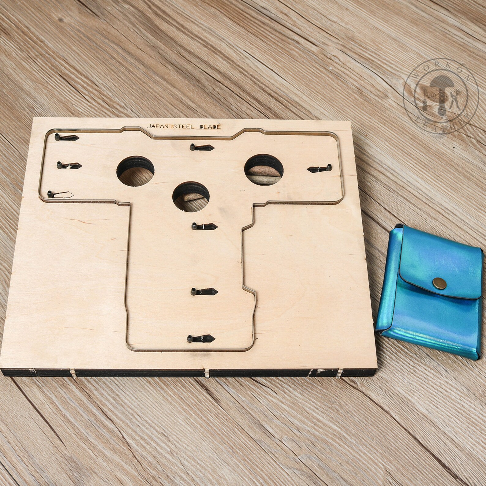 Workonleather Customized Double Open Coin Purse Pouch Wallet - Etsy