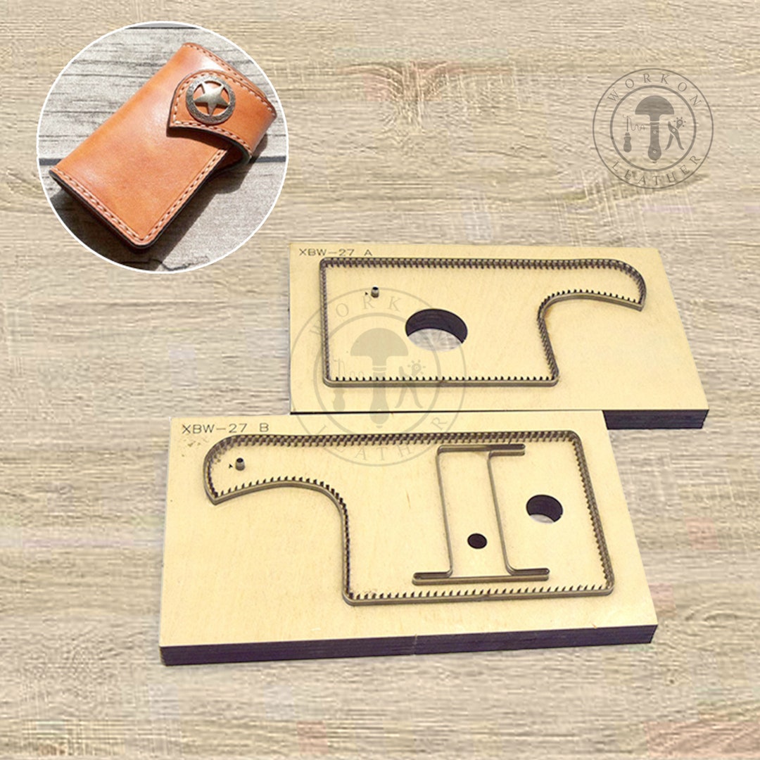 Workonleather Key Holder Key Chain Purse Customized Leather - Etsy