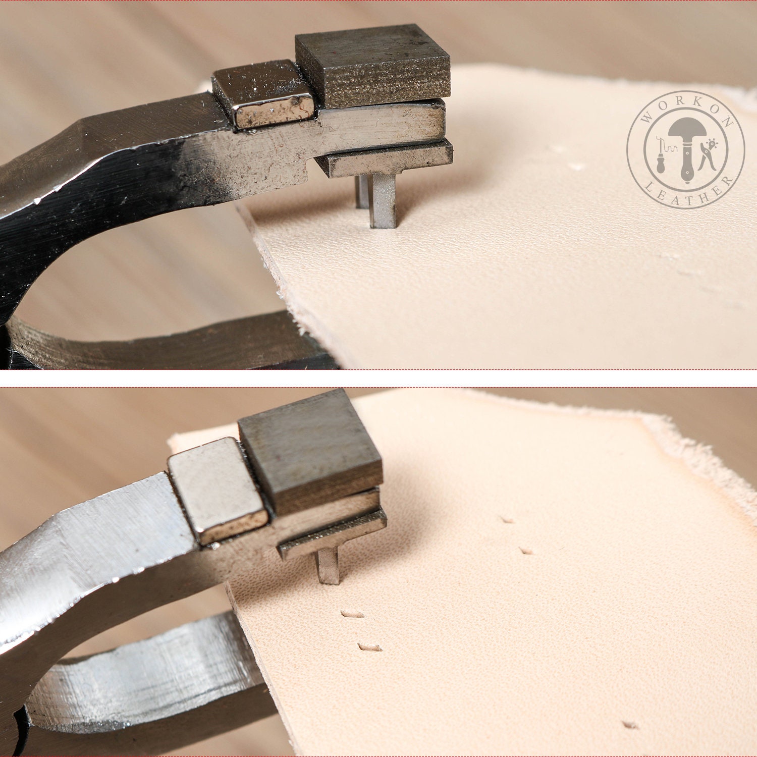 Workonleather Handheld Leather 4mm Punch Stitching Sewing Tool | Etsy