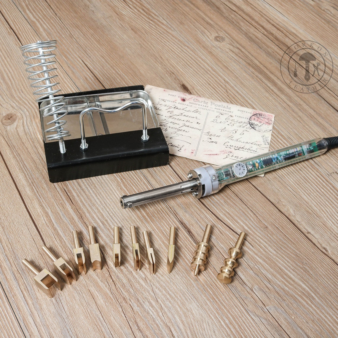 Workonleather Copper Brass Leather Edge Polisher Scriber Tool - Etsy