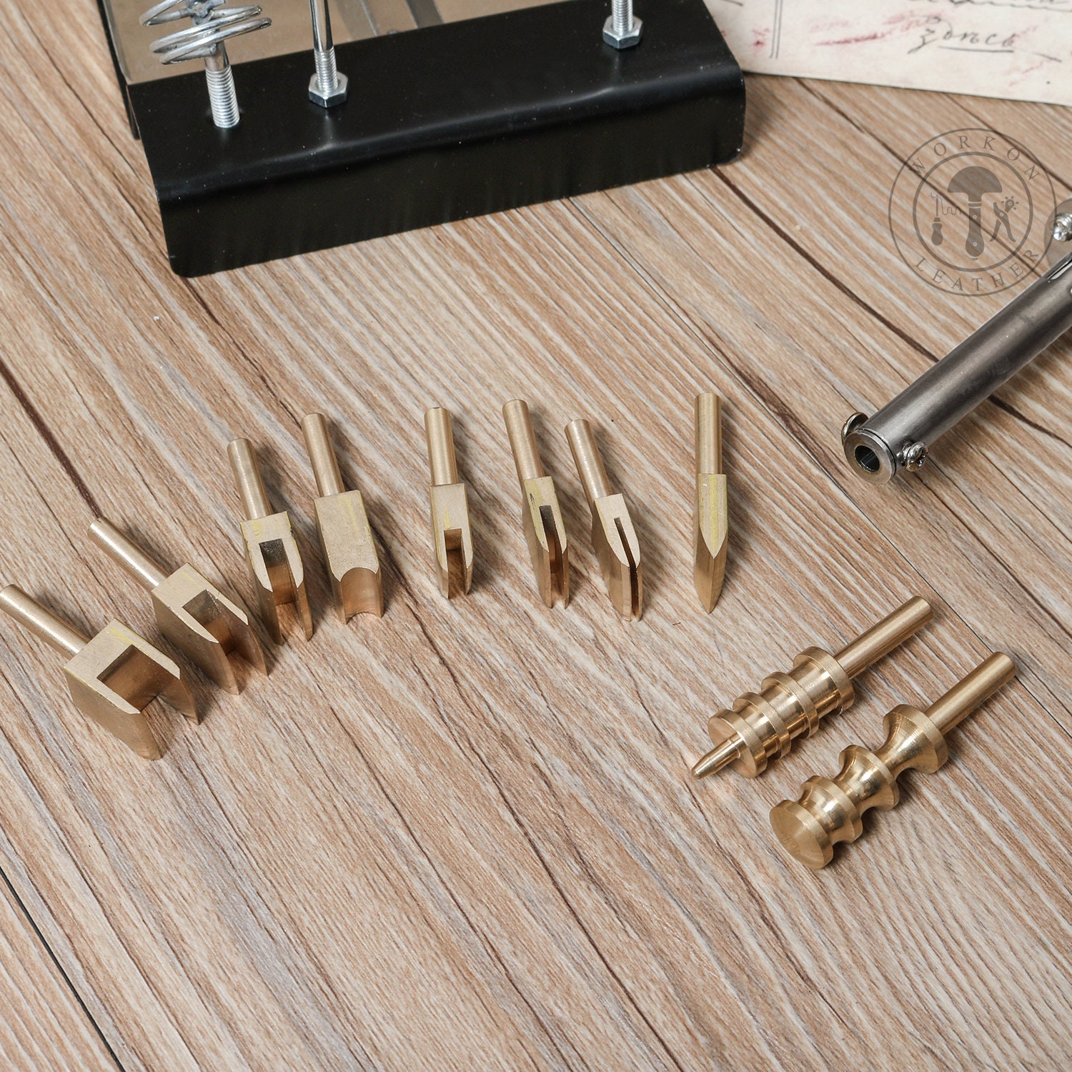 Workonleather Copper Brass Leather Edge Polisher Scriber Tool - Etsy