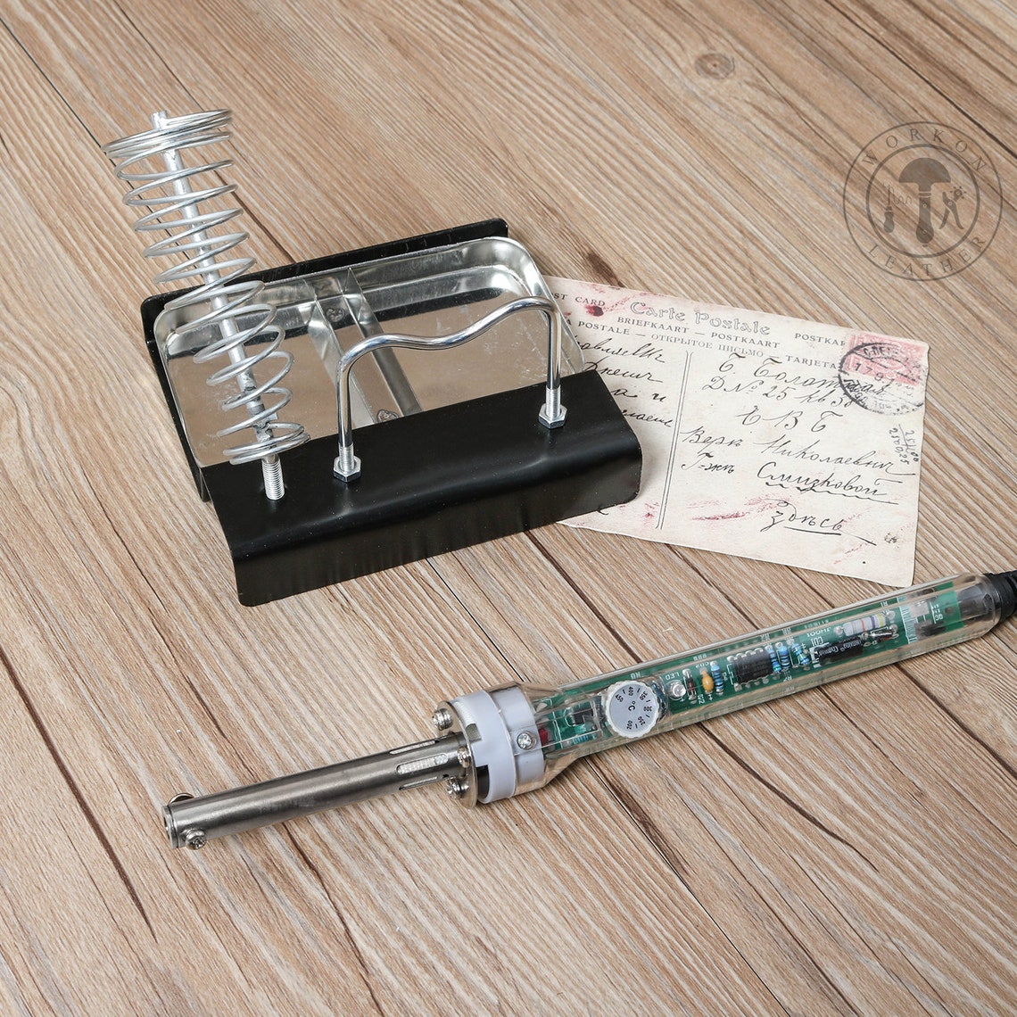 Workonleather Copper Brass Leather Edge Polisher Scriber Tool - Etsy