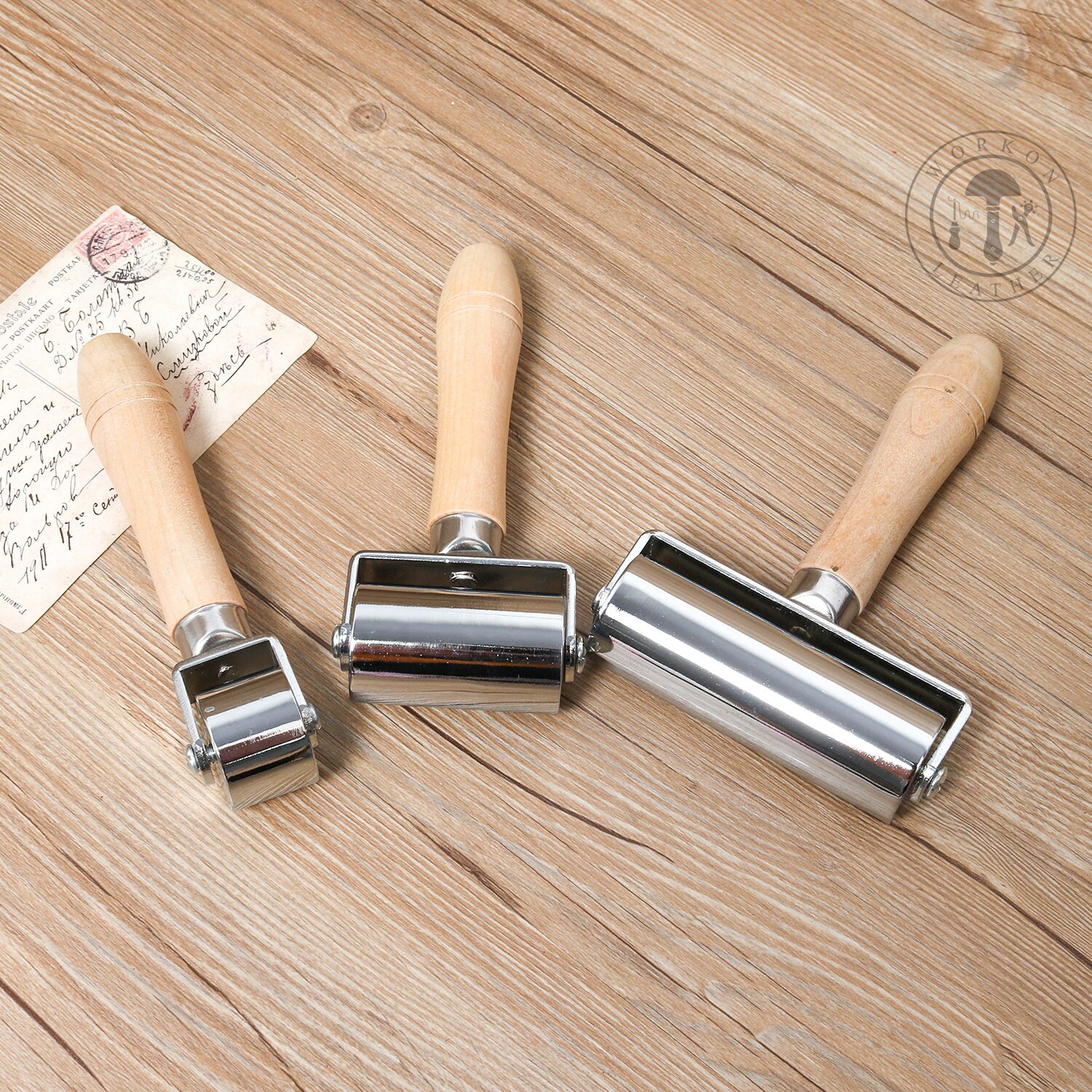 Workonleather Leather Press Edge Creaser Smoother Roller Glue - Etsy