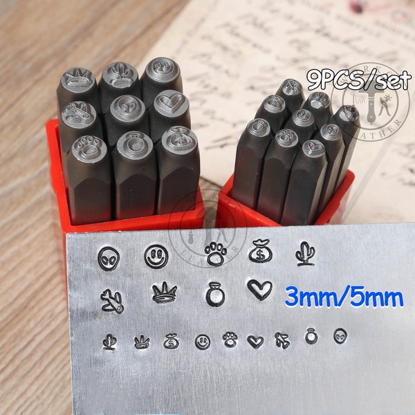 Metal Design Stamps - Etsy