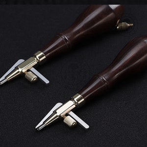 Leather Stitching Groover, Edge Groover, Leathercraft Grooving Tool ...