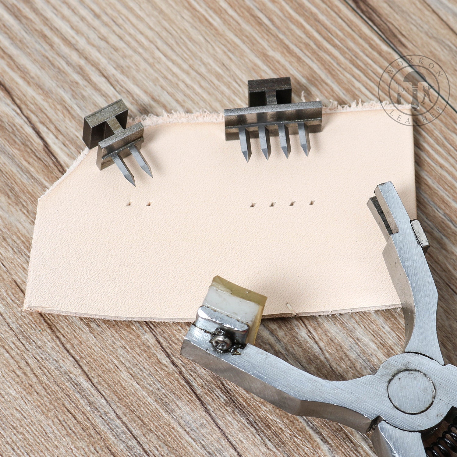 Workonleather Handheld Leather 4mm Punch Stitching Sewing Tool - Etsy