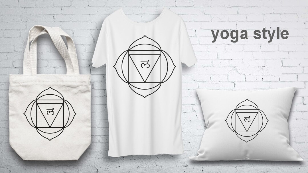 Instant Download-yoga Signs-yoga Line-yoga Chakra-printable Chakra-yoga ...
