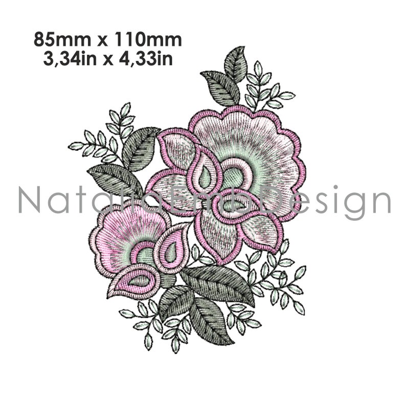 Flower Embroidery Design, Flower Machine Design, Flower Design, Nice ...