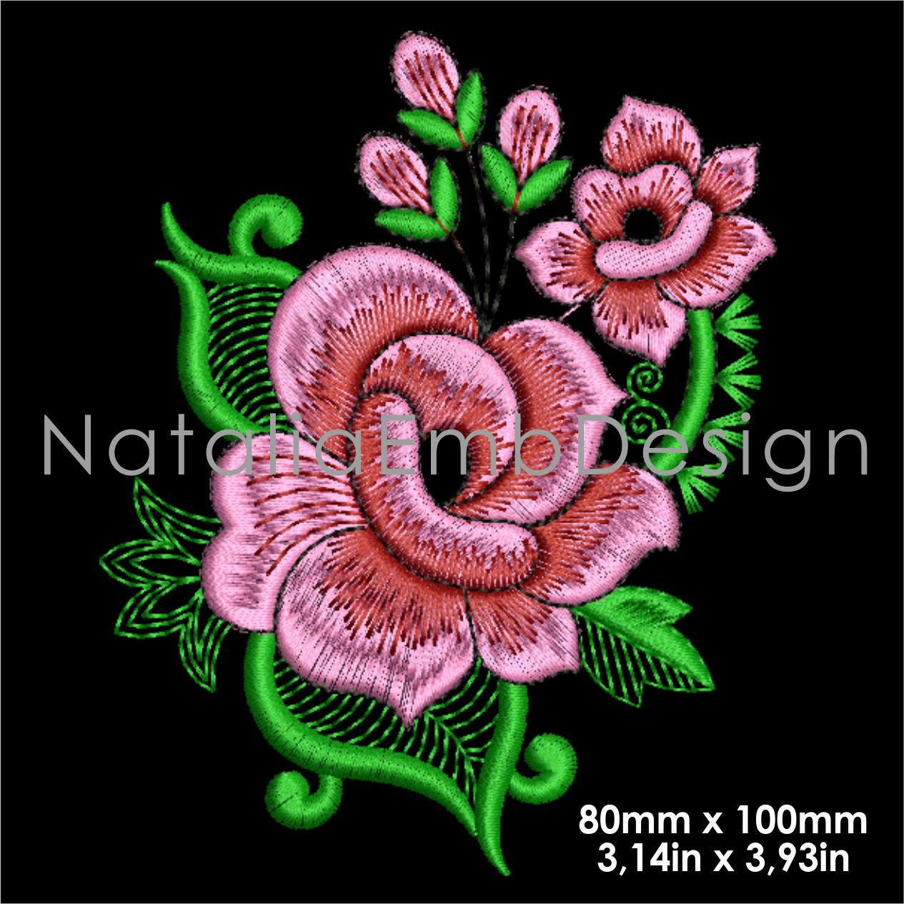 Flower Embroidery Design, Flower Machine Design, Flower Design, Nice ...