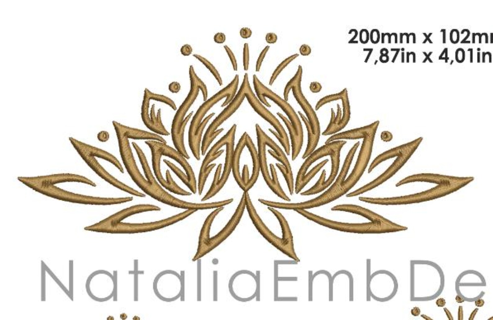Lotus Embroidery Design, Lotus Machine Design, Lotus Design, Lotus Aum ...