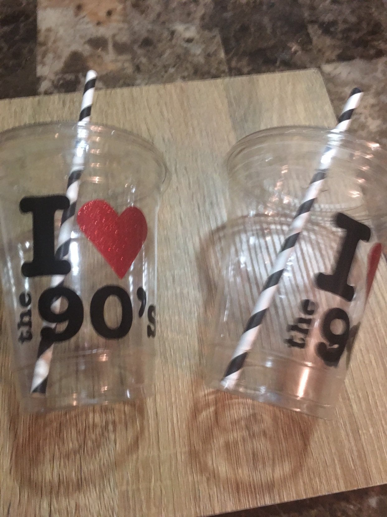 I LOVE the 90'S Cups Party Cups Party Favors - Etsy