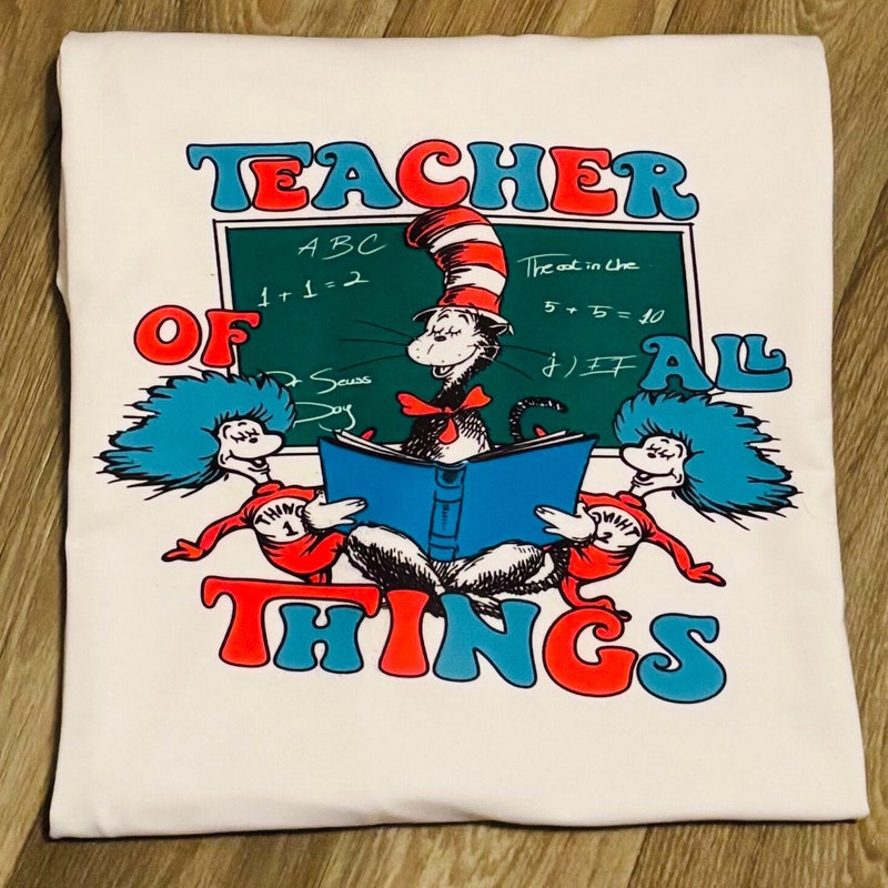 Dr Seuss Teacher - Etsy