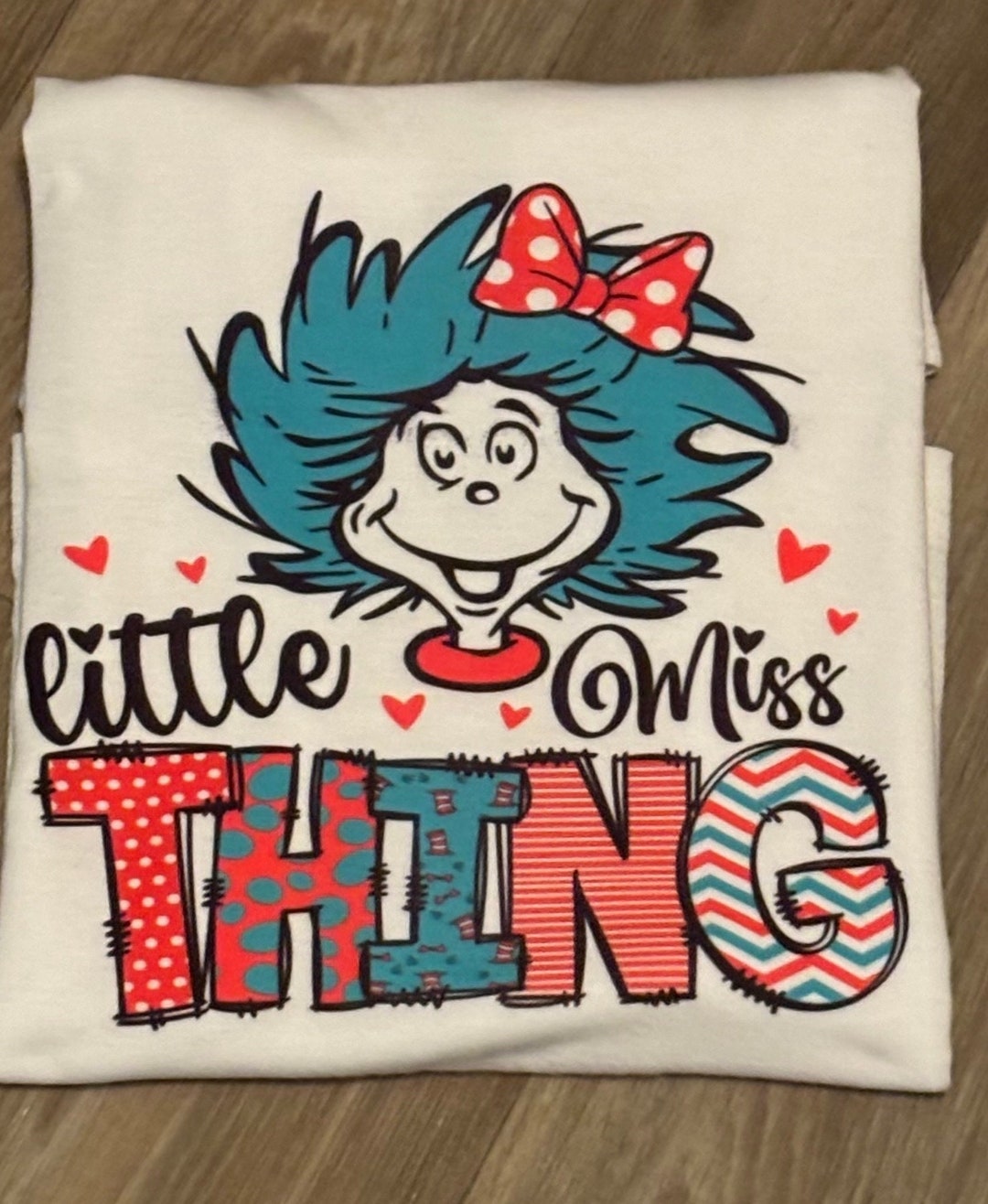 Little Miss Thing Shirt, Dr Seuss Shirt, Girls Dr Seuss Shirt, Thing ...