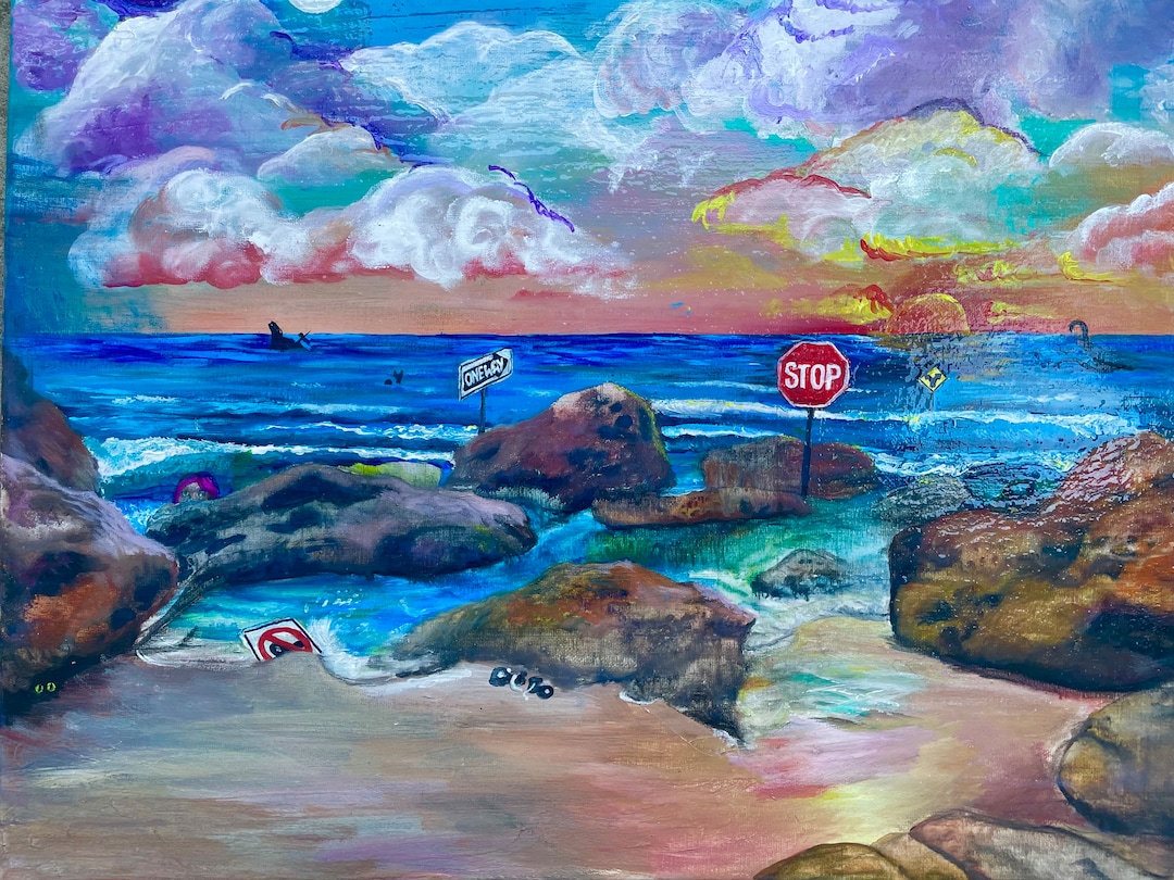 The Uncanny Ocean: Prints, Ocean Art, Environmental Art, Florida ...