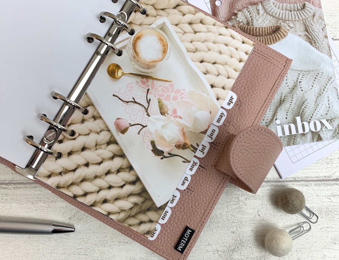 Monthly Dividers Choose Your Size Organise Your Planner | Etsy UK