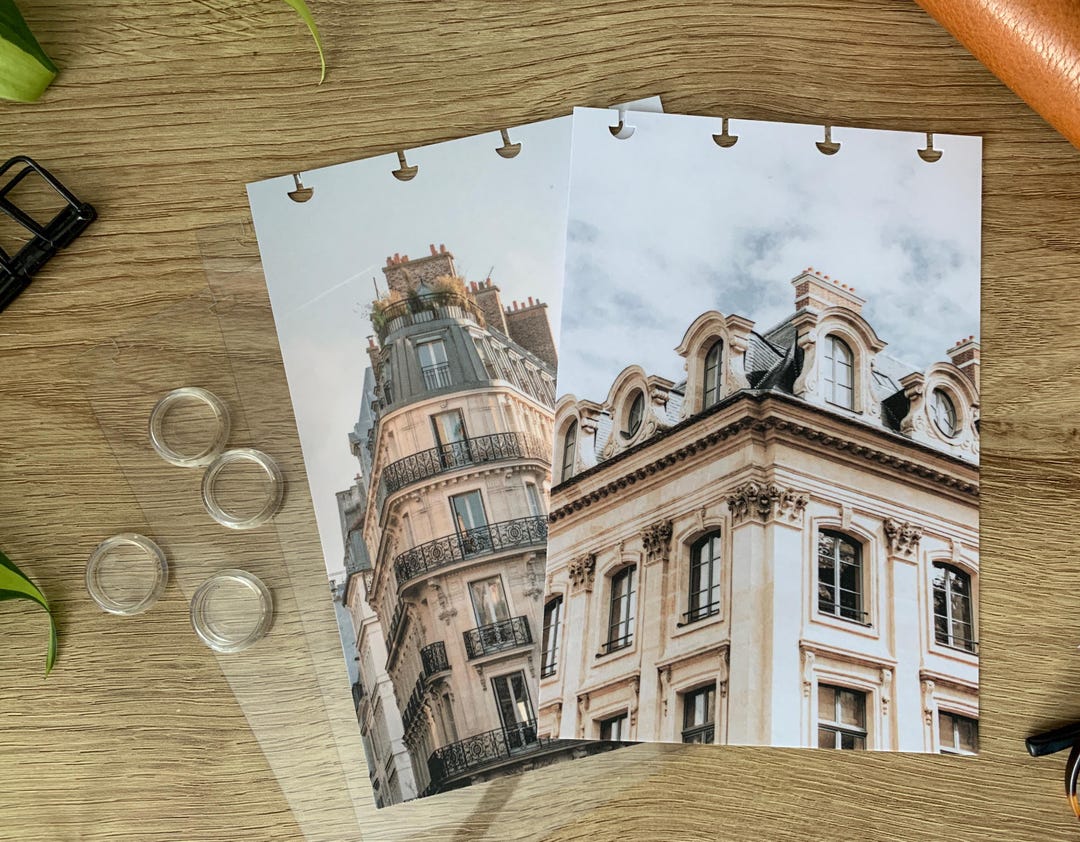 Pale Paris Sticker Book Front & Back Covers - With or Without Discs and ...