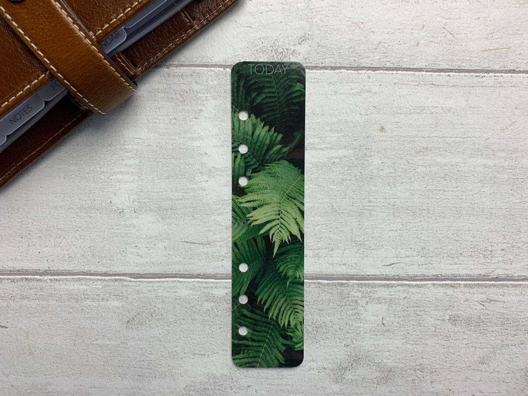 Photo Page Marker Green Fern Choose A5 B6 Personal Wide - Etsy UK