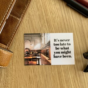 Custom Text Task Card - Study Time - Personalised Card for Your Planner ...