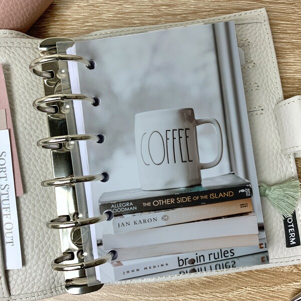 Dashboard Ring Planner Coffee - Etsy