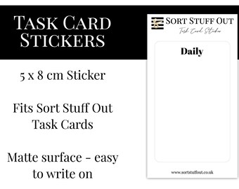 Task Card Sticker Habits Use Your Planner Cards to Prioritise ...