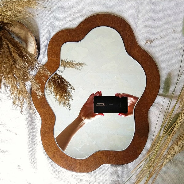 Unique Shaped Mirror - Etsy