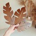 Boho Wall Decor Palm Leaves Set of 3, Tropical Wall Art, Bohemian Wall ...