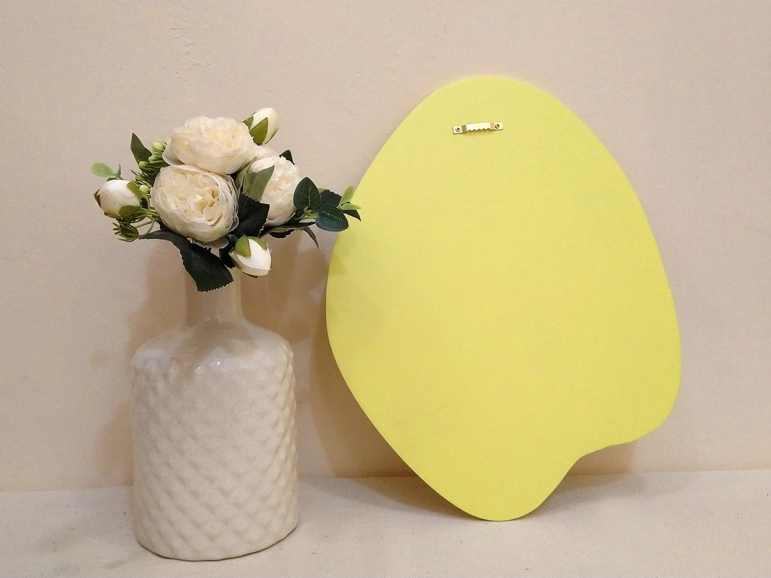 Small Wavy Mirror, Oval Wiggly Mirror, Funky Wiggle Mirror, Curvy ...