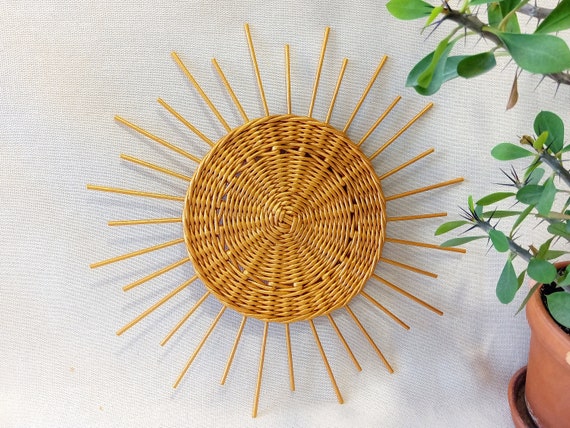 Gold Boho Wall Decor Nursery Summer Sun Wall Decor Living | Etsy
