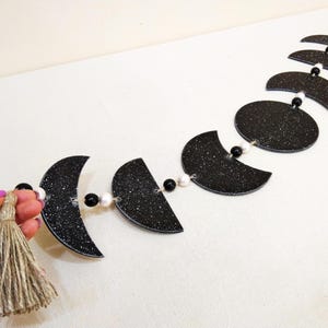 Moon Phase Boho Wall Decor, Bohemian Phases of the Moon, Boho Moon Wall ...